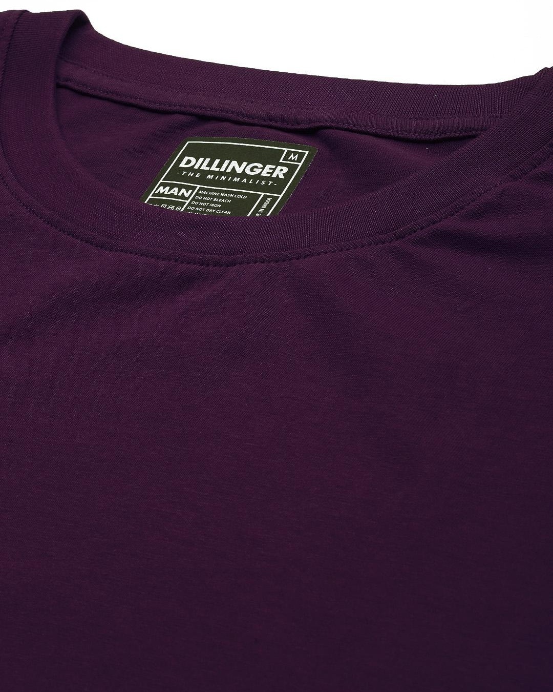 Buy Men's Purple Oversized T-shirt Online at Bewakoof