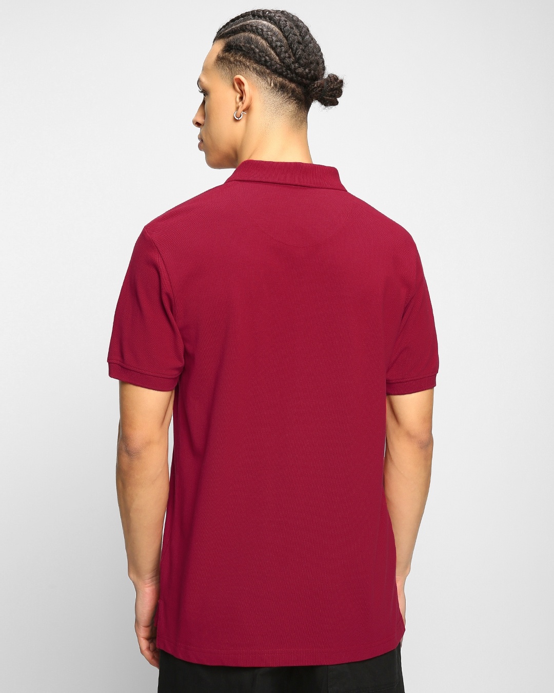 Buy Men's Red Polo T-shirt for Men red Online at Bewakoof