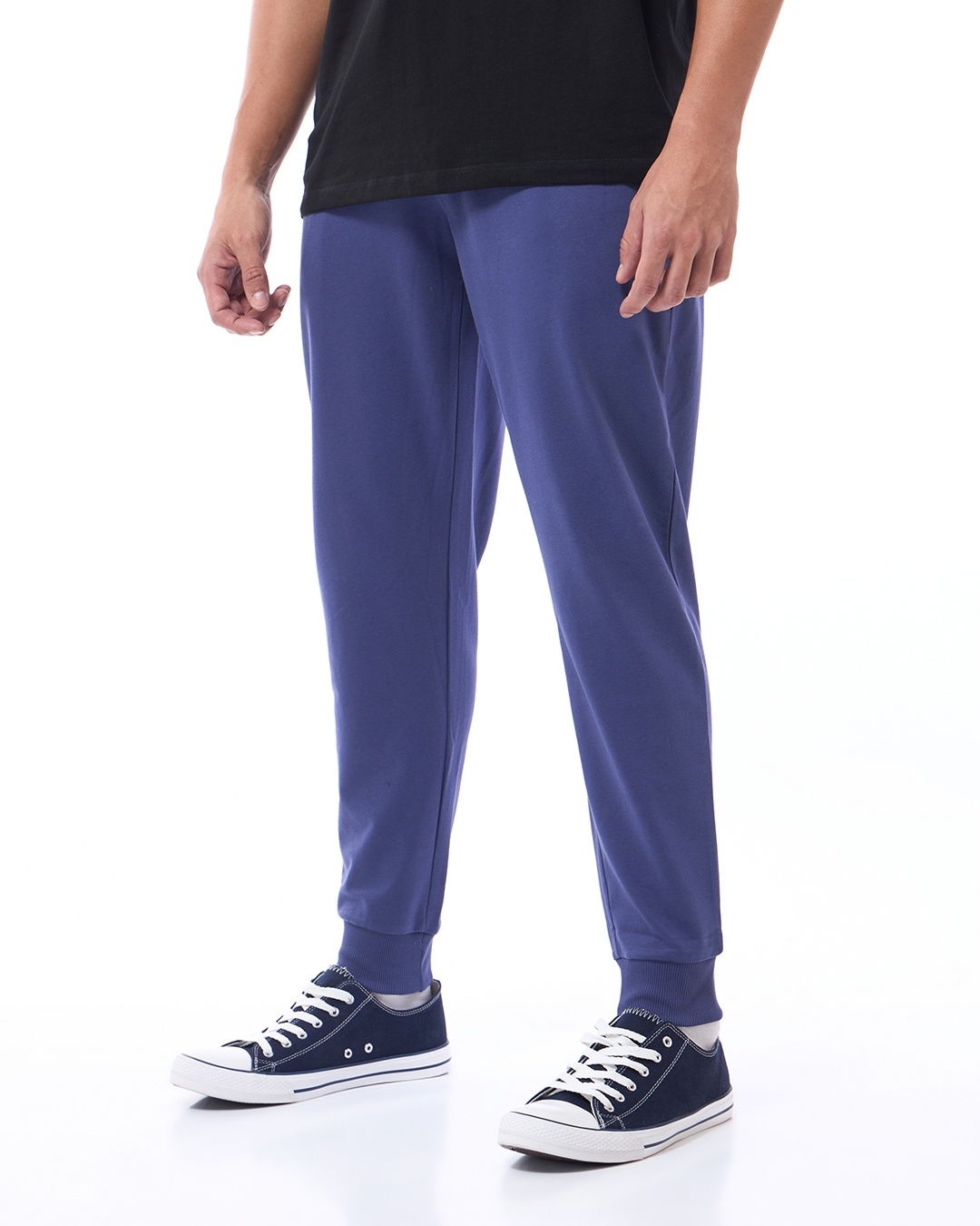 Buy Men's Skipper Blue Joggers Online at Bewakoof
