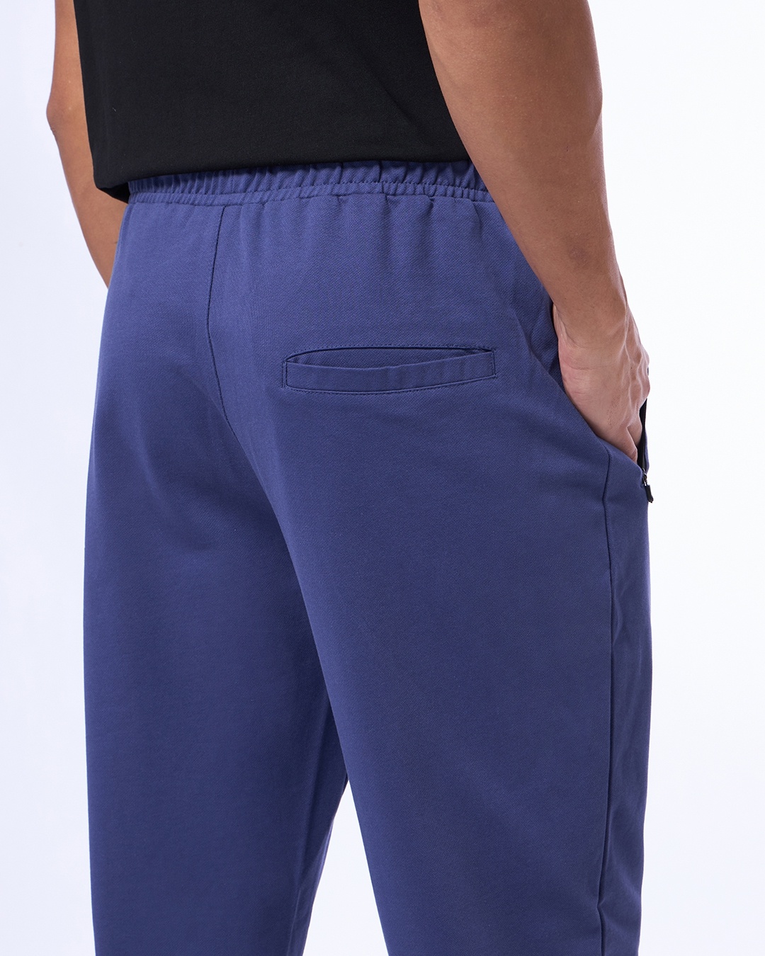 Buy Men's Skipper Blue Joggers Online at Bewakoof