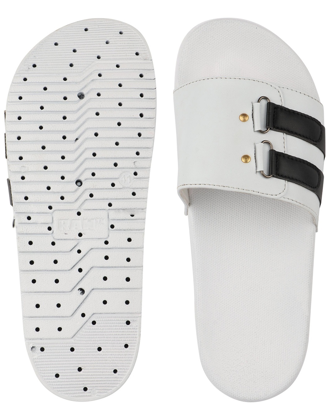 Buy Men's White Sliders Online in India at Bewakoof