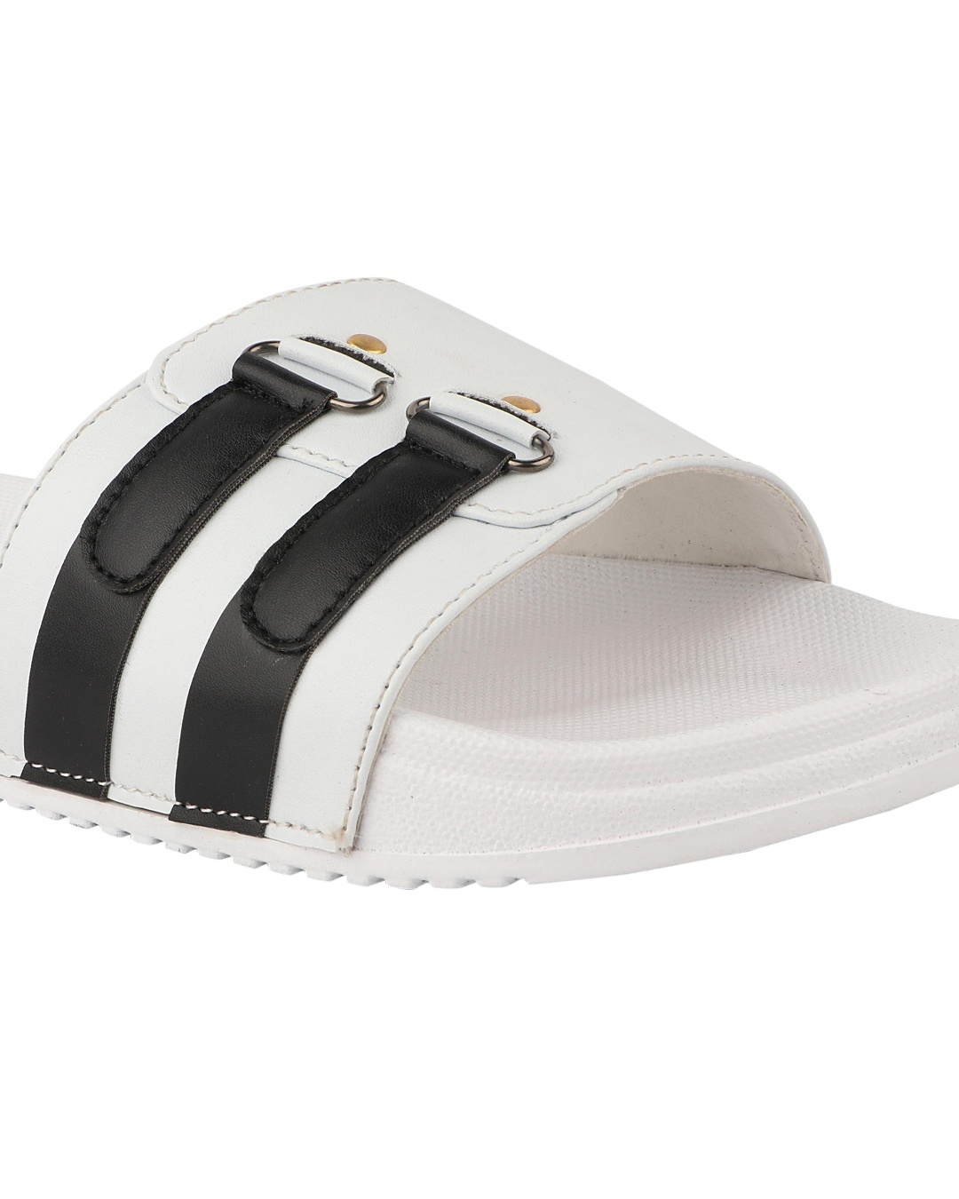 Buy Men's White Sliders Online in India at Bewakoof