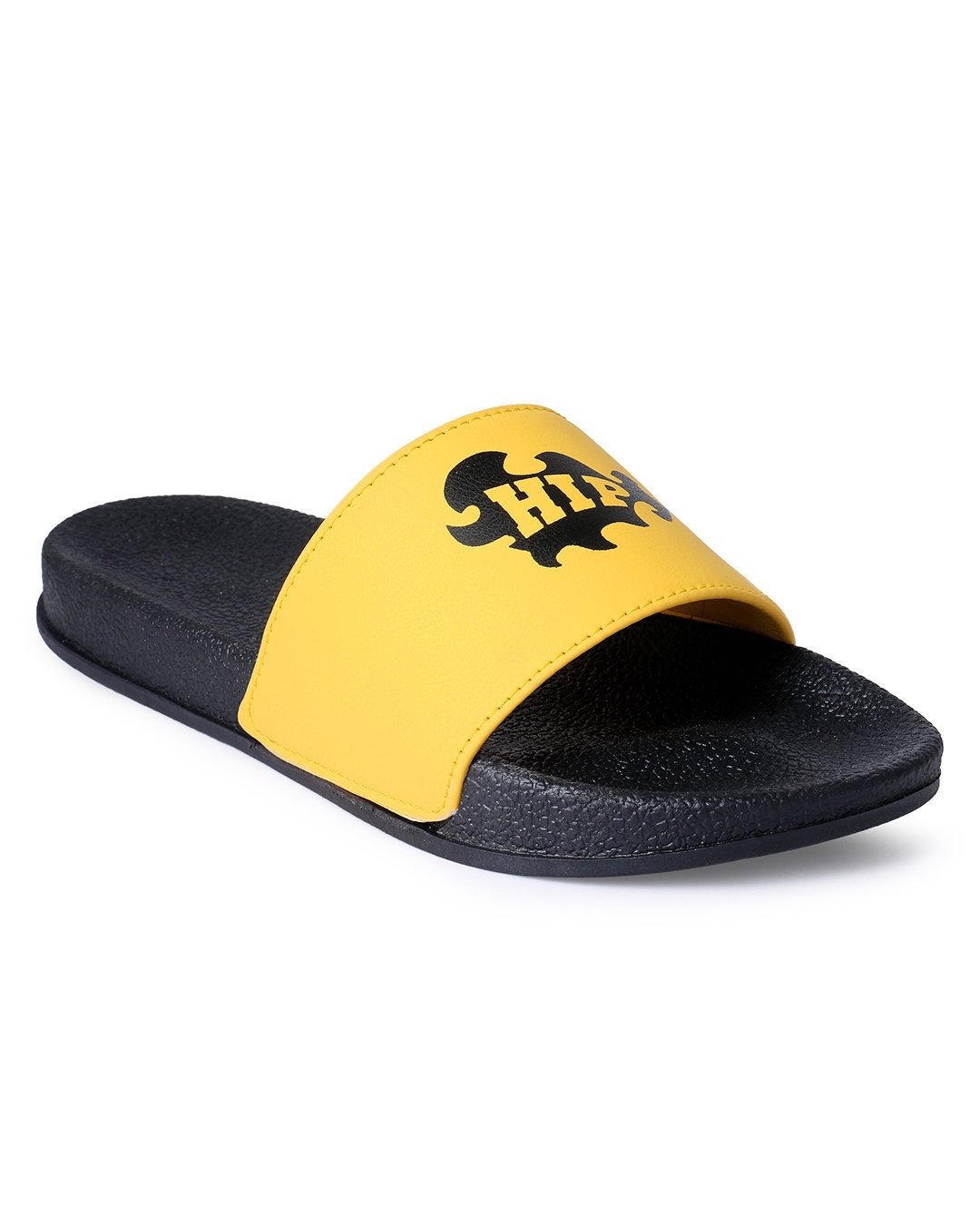 Buy Men's Yellow Latest Flip Flops & Sliders Online in India at Bewakoof