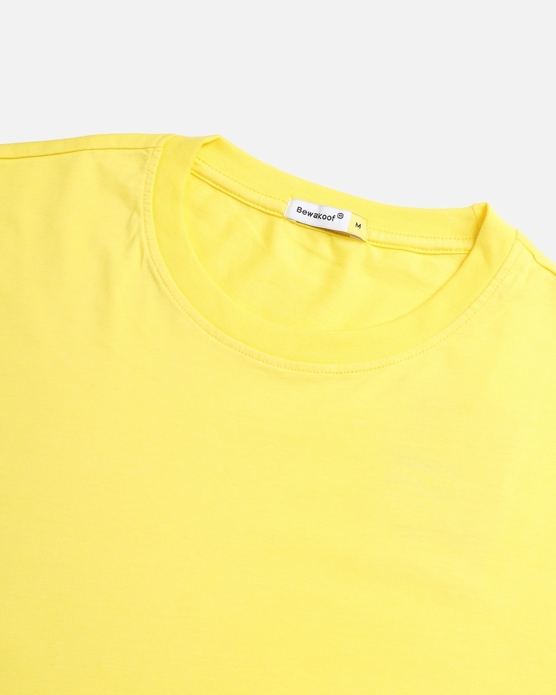Buy Men's Yellow Oversized T-shirt Online at Bewakoof