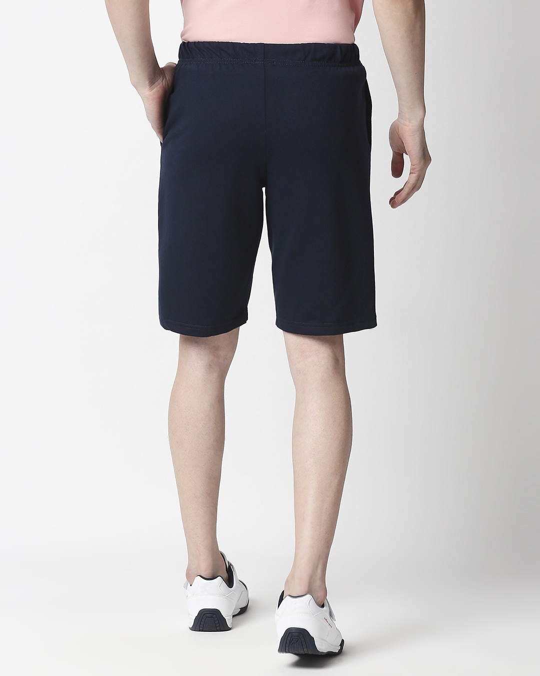 Buy Men's Navy Blue Shorts Online at Bewakoof