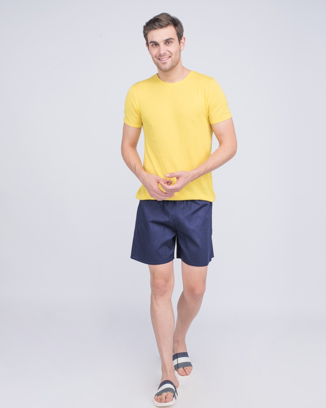Buy Men's Blue Boxers Online in India at Bewakoof