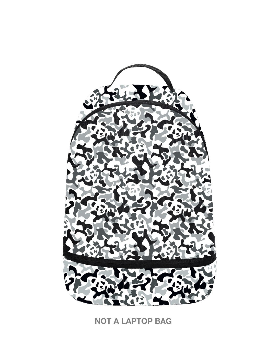 Buy Unisex Black Panda Camo Small Backpack Online in India at Bewakoof