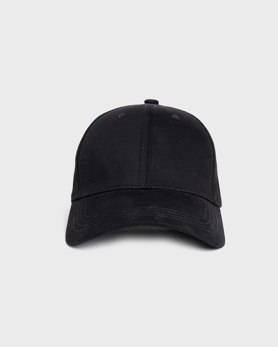 Buy Plain Black Baseball Cap Online in India at Bewakoof