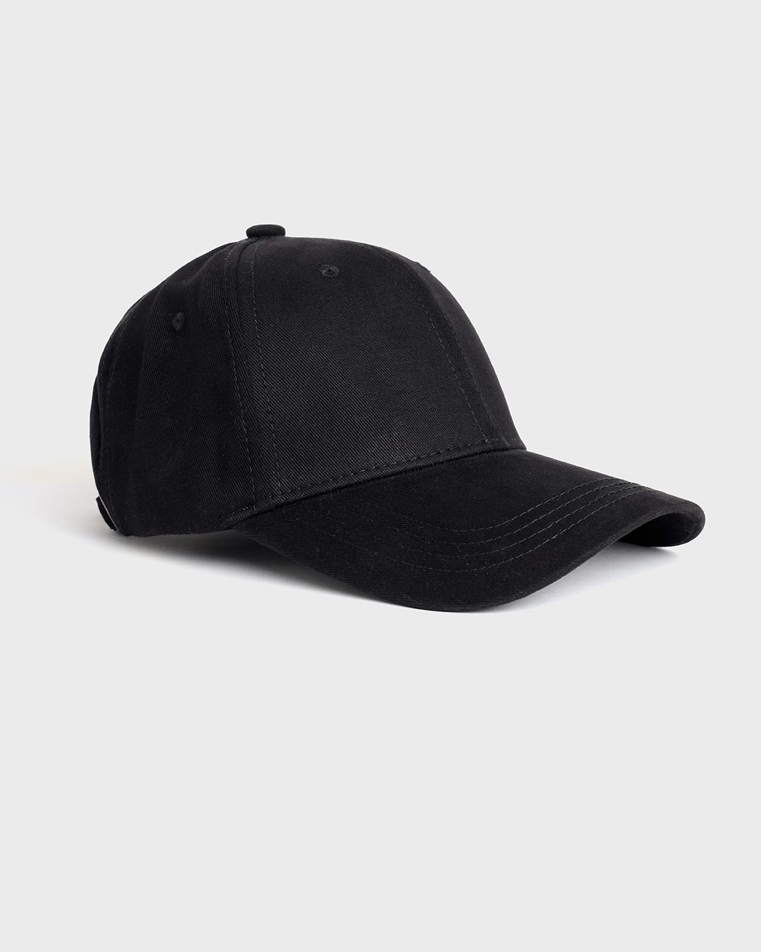 Buy Plain Black Baseball Cap Online in India at Bewakoof