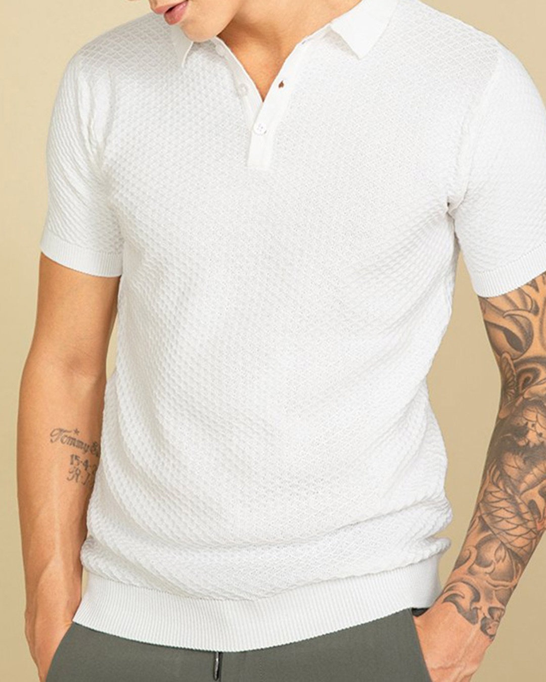Buy Snitch Perky White T-Shirt for Men white Online at Bewakoof