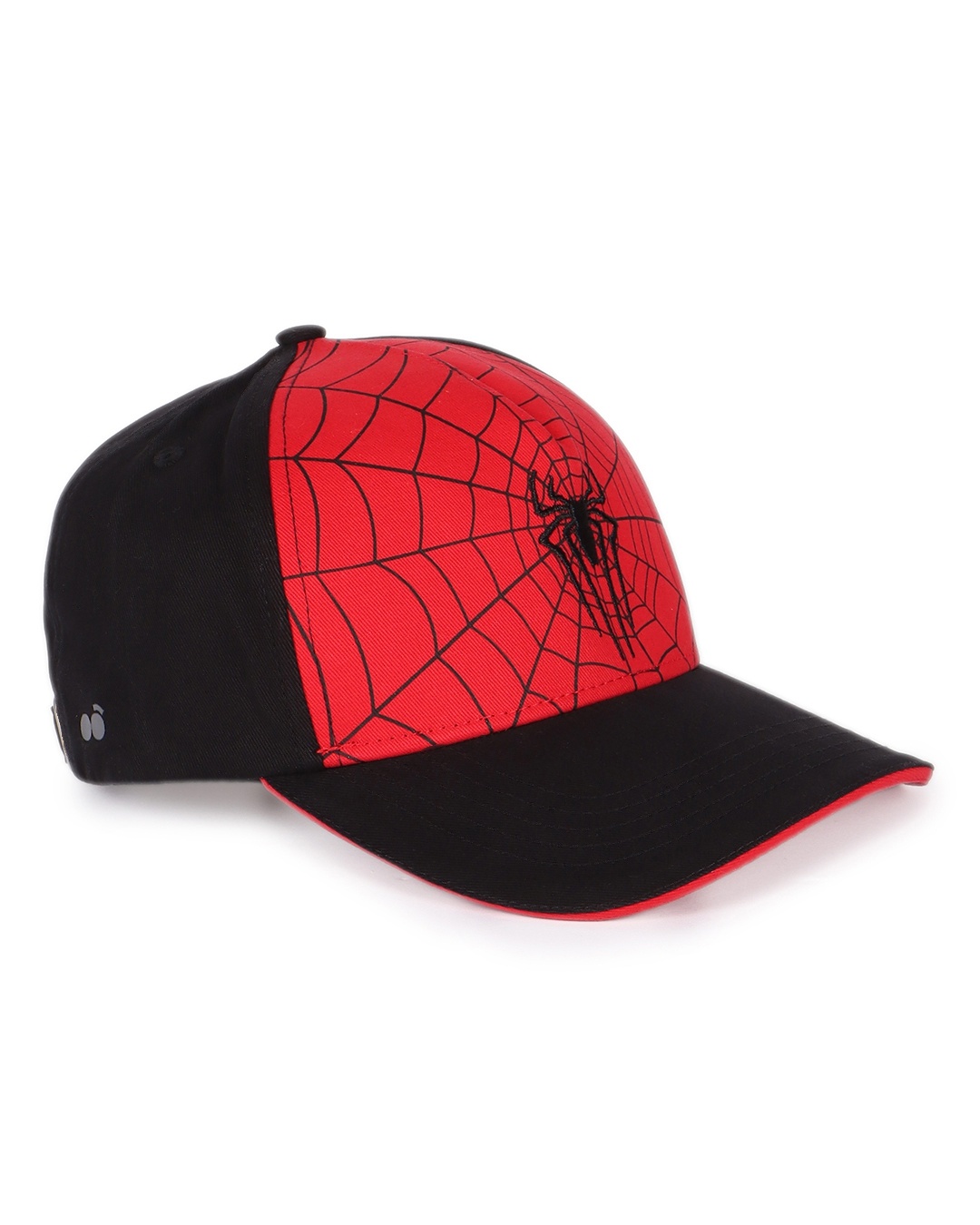 Buy Unisex Black Spiderman Printed Baseball Cap Online in India at Bewakoof