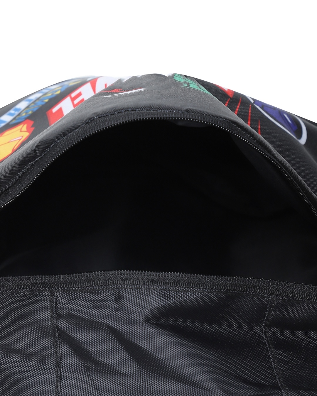 Buy Unisex Black Ultimate Marvel Small Backpack Online in India at Bewakoof