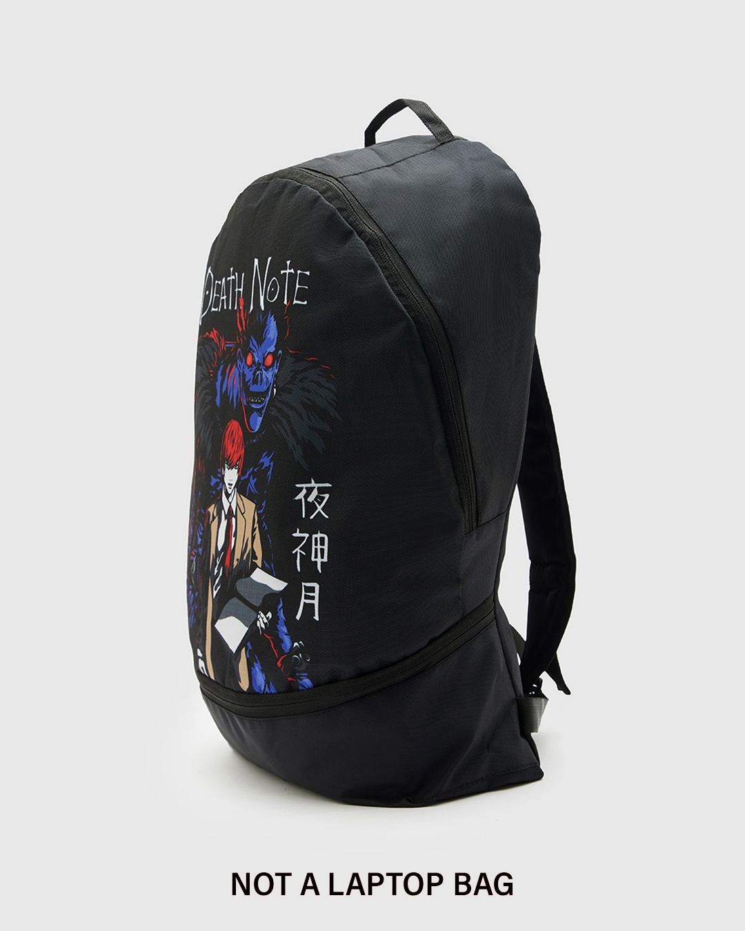 Buy Unisex Black Death Note Small Backpack Online in India at Bewakoof