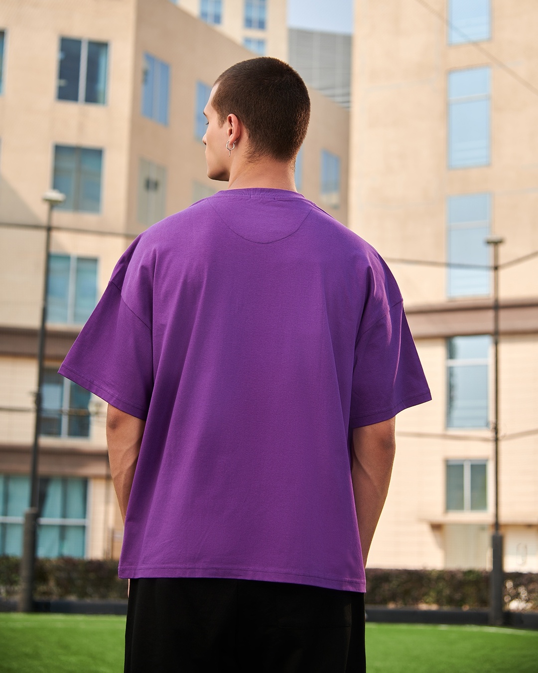 Buy Unisex Purple Can Graphic Printed T-shirt Online at Bewakoof