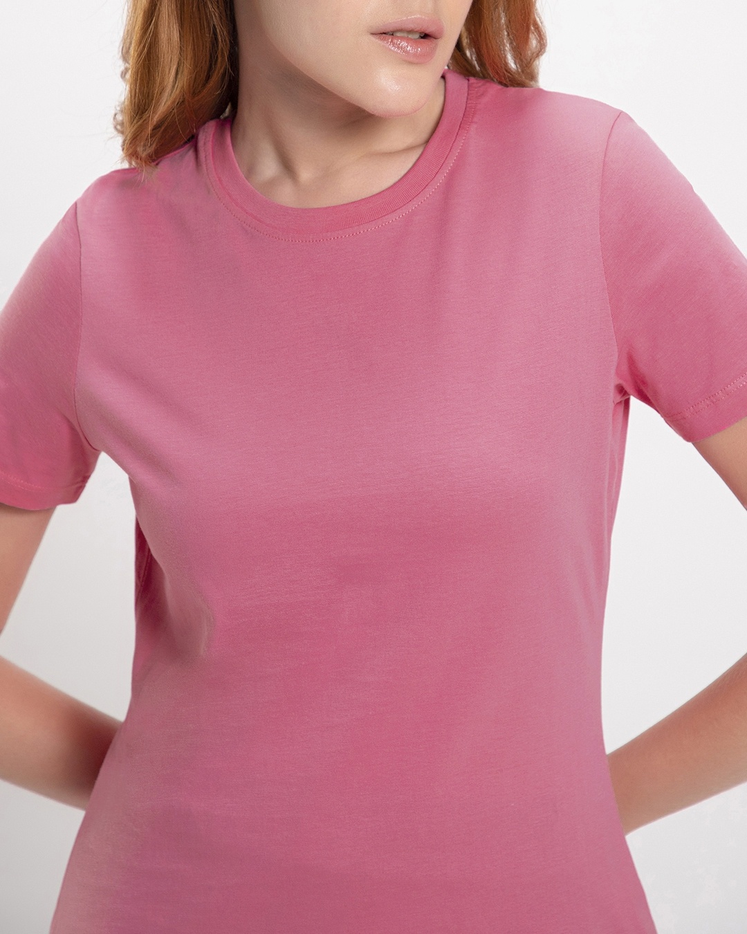 Buy Women's Pink T-shirt Online at Bewakoof