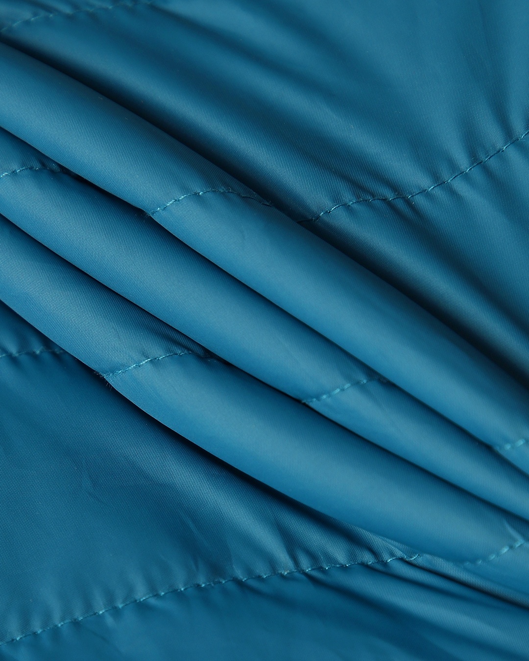 Buy Women's Deep Teal Relaxed Fit Puffer Jacket Online at Bewakoof