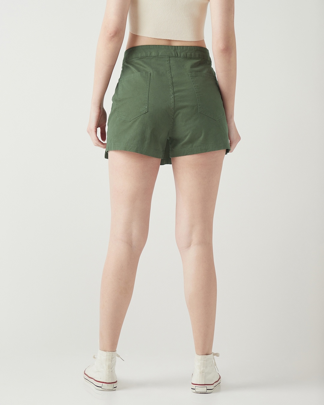 Buy Women's Green Skorts Online at Bewakoof
