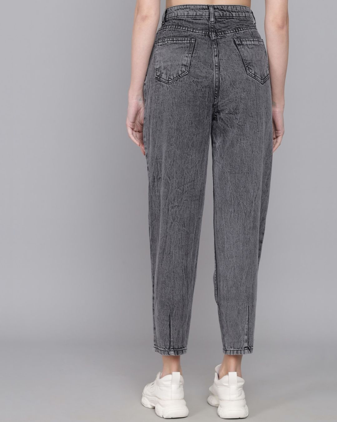 Buy Women's Grey High Rise Relaxed Fit Jeans for Women Grey Online at ...