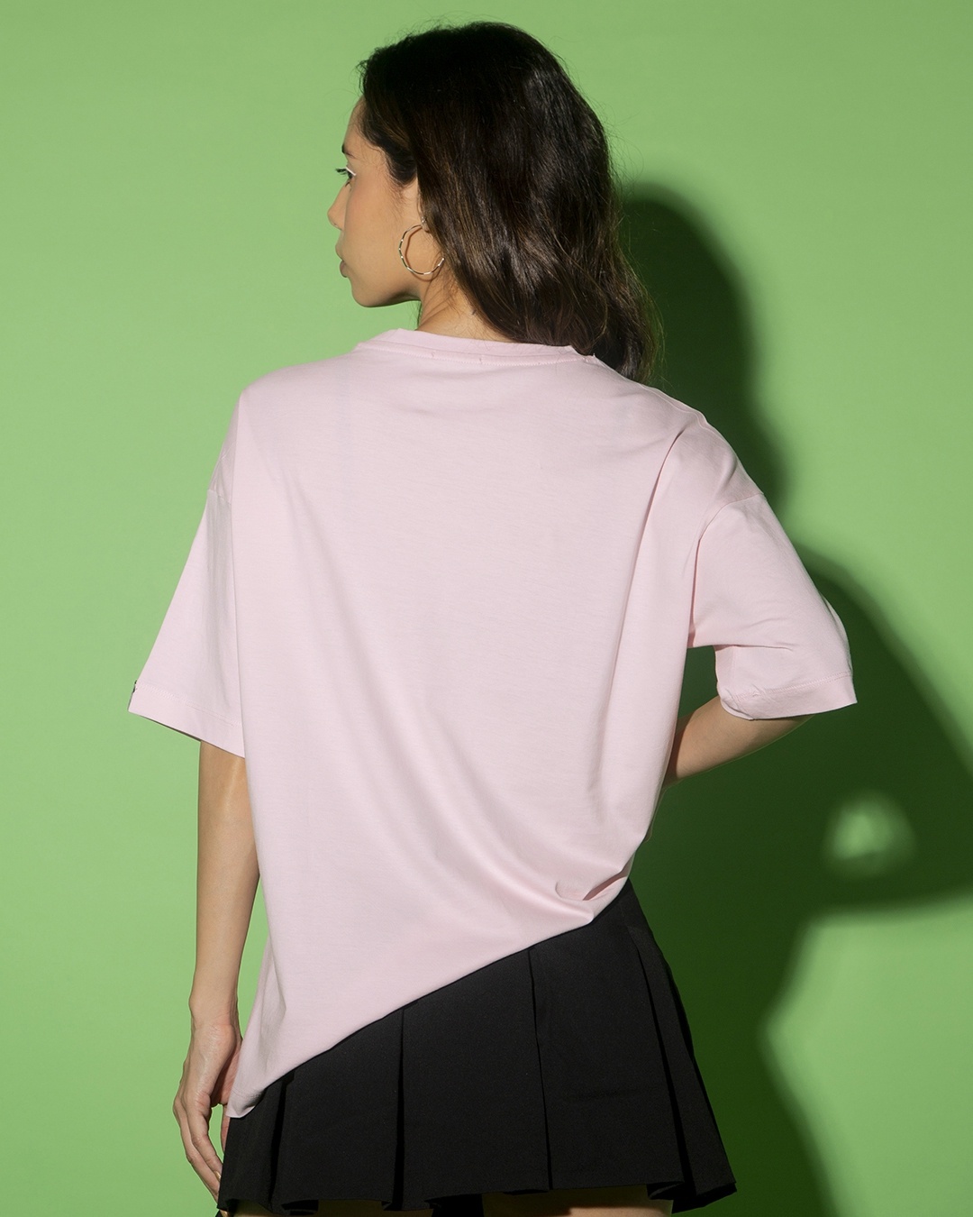 Buy Women's Pink Party Planning Committee Graphic Printed Oversized T ...