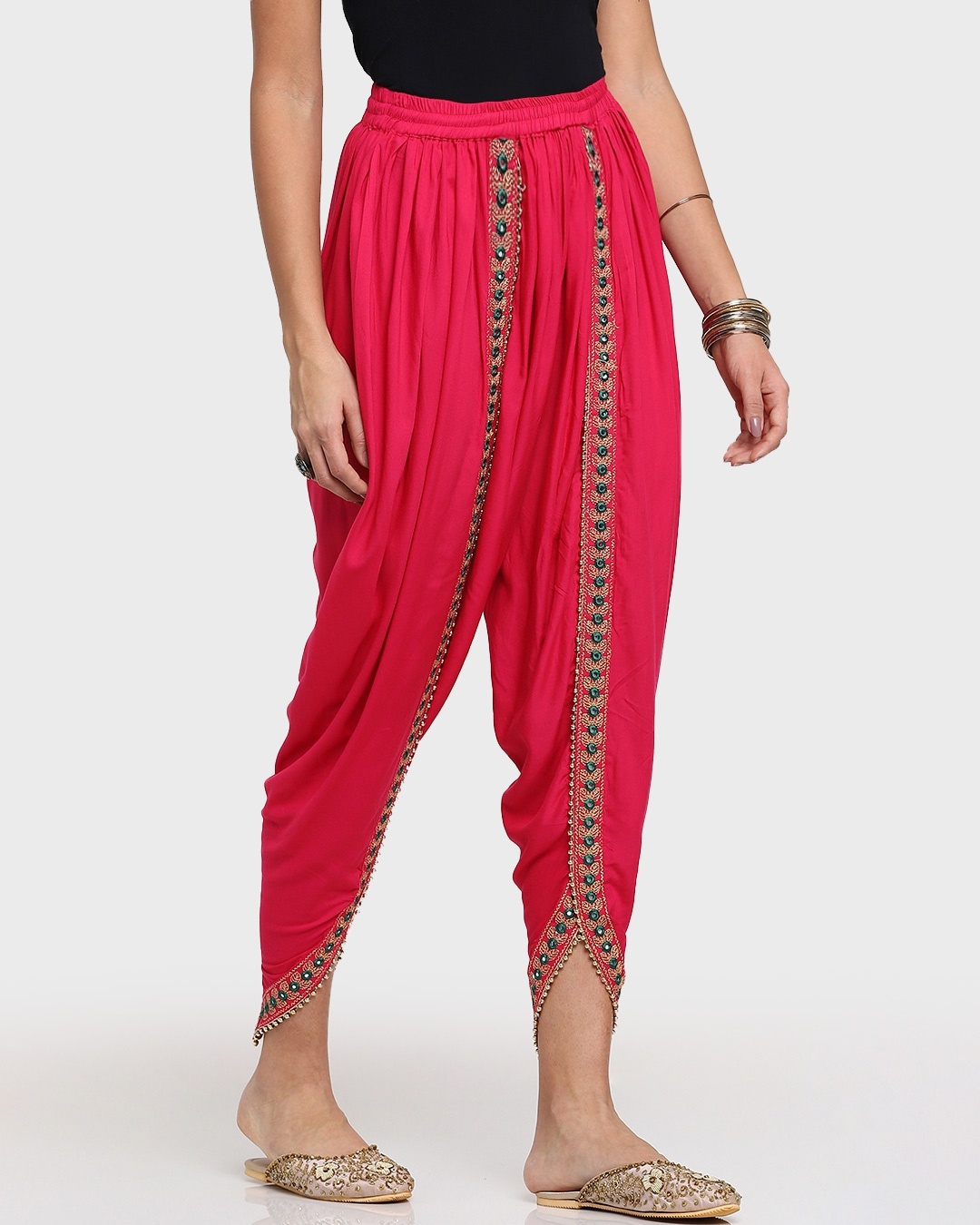 Buy Women's Printed Dhoti for Women pink Online at Bewakoof
