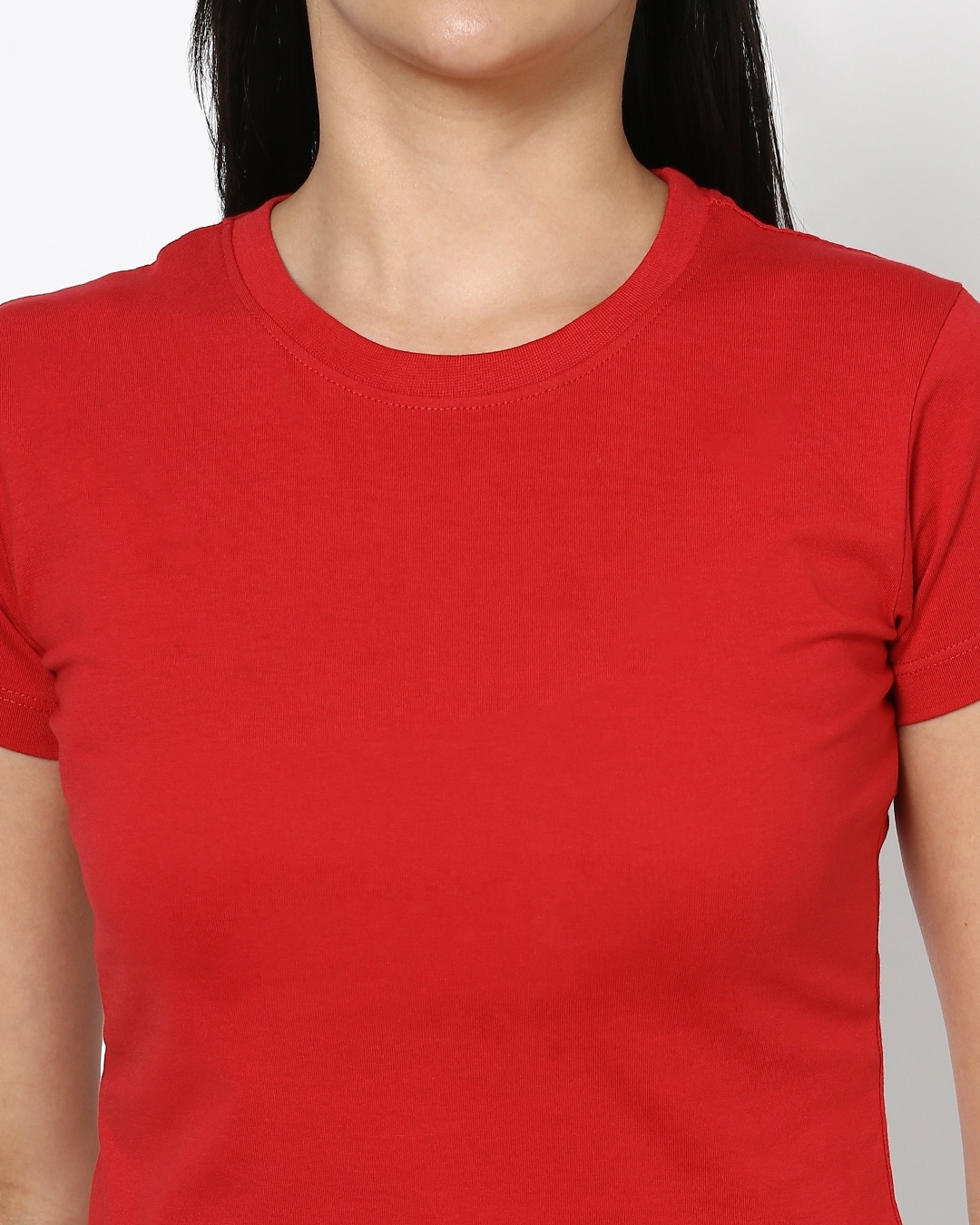 Buy Women's Red T-shirt Online at Bewakoof