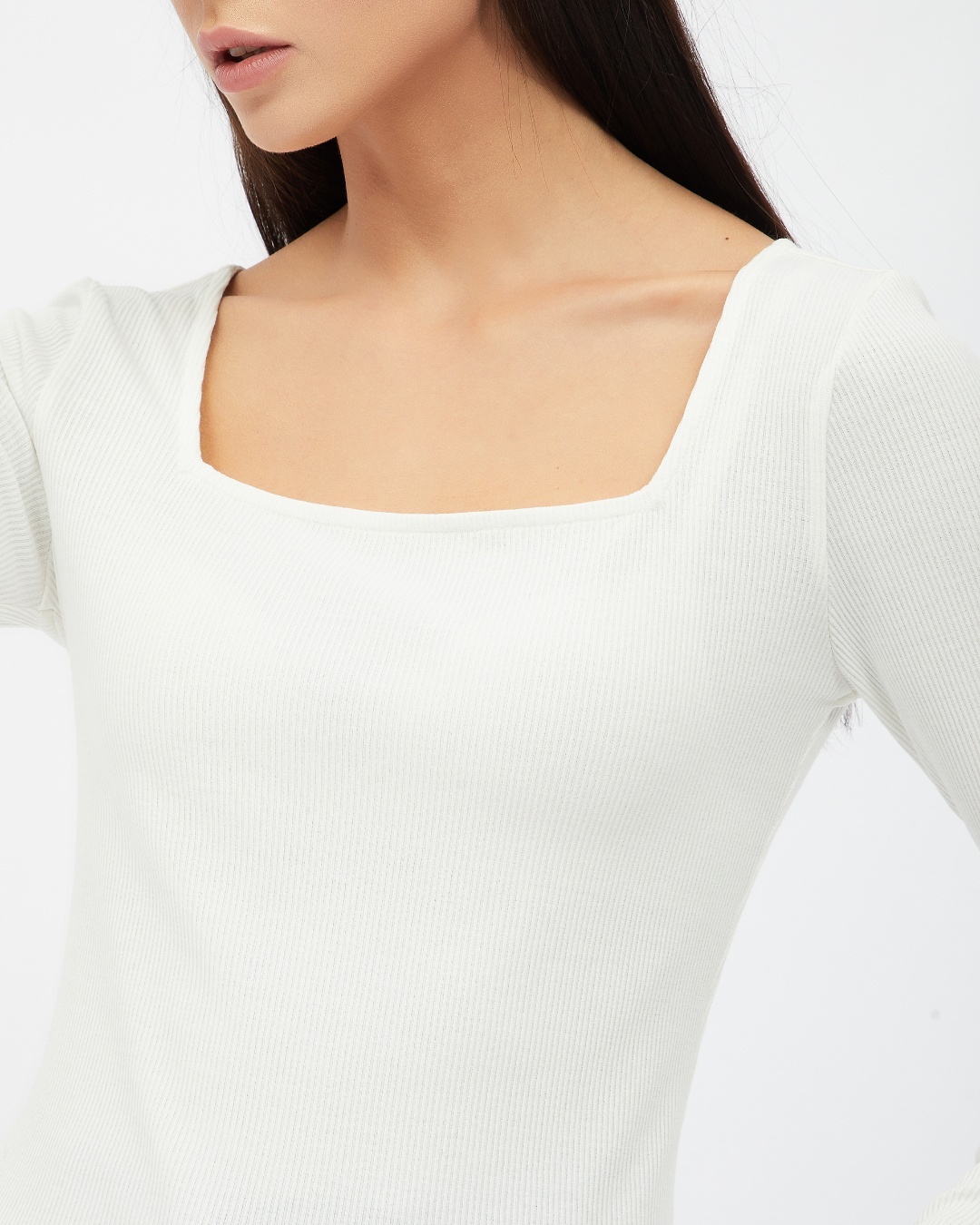 Buy Women's White Full Sleeve Top for Women White Online at Bewakoof