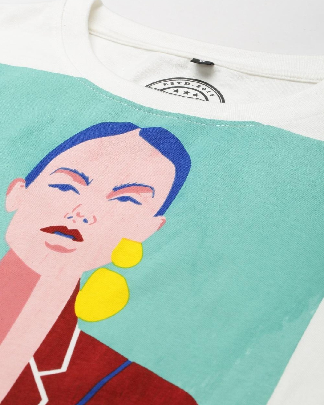 Buy Women's White Graphic Printed T-shirt for Women White Online at ...