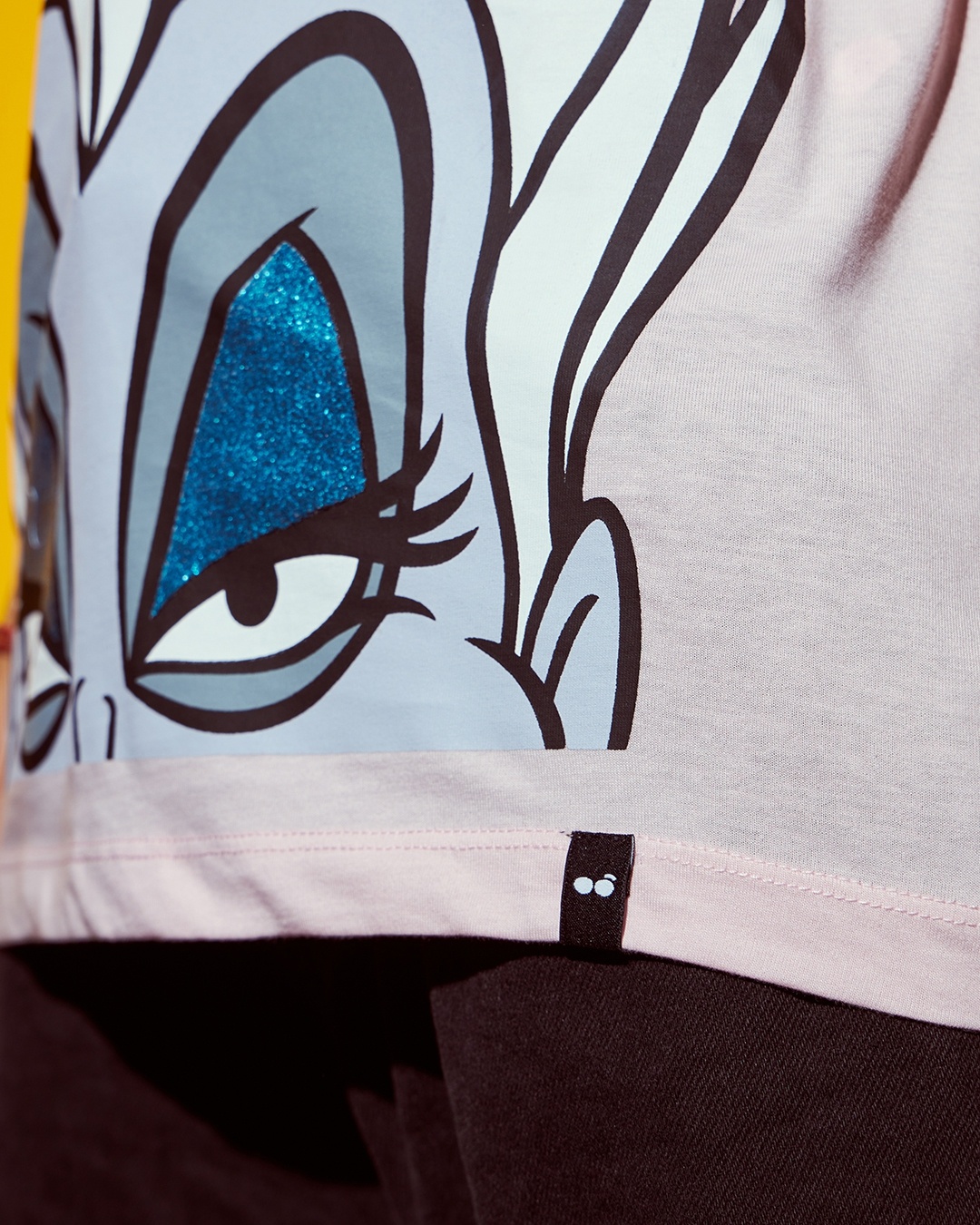 Buy Women's Pink Ursula Stare Graphic Printed Boyfriend T-shirt Online ...