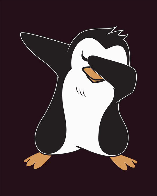 Buy Dab Penguin Full Sleeve T-Shirt Online at Bewakoof