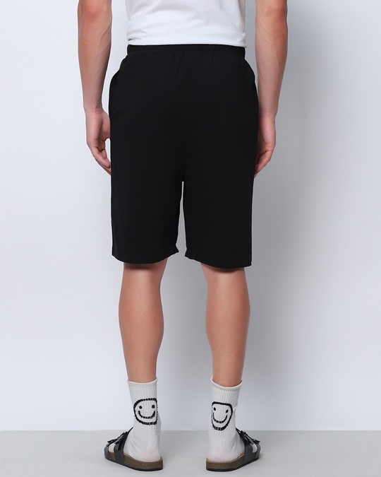 Buy Men's Black Oversized Shorts for Men Online at Bewakoof