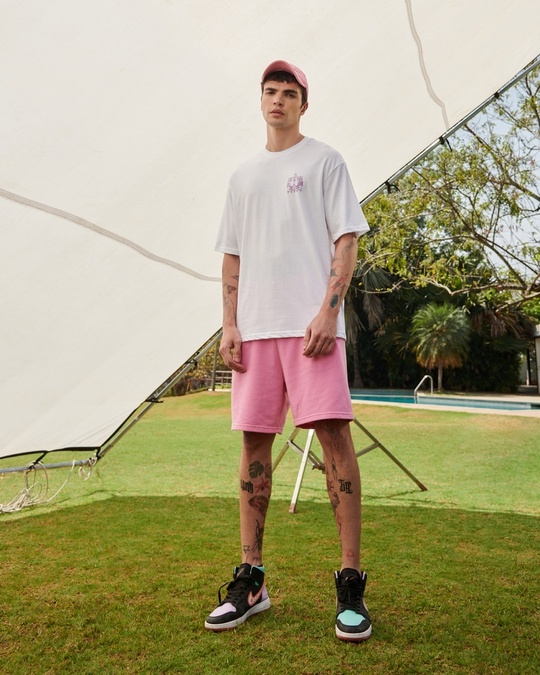 Buy Mens White Know Your Place Fool Graphic Printed Oversized T Shirt