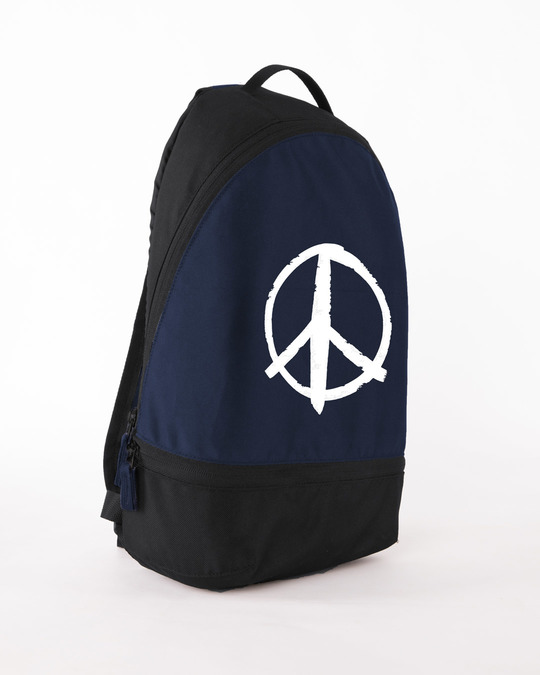 Buy Peace Symbol Small Backpack Online in India at Bewakoof
