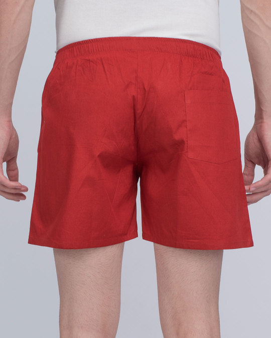 Buy Red Passion Plain Boxer For Men Online India @ Bewakoof.com