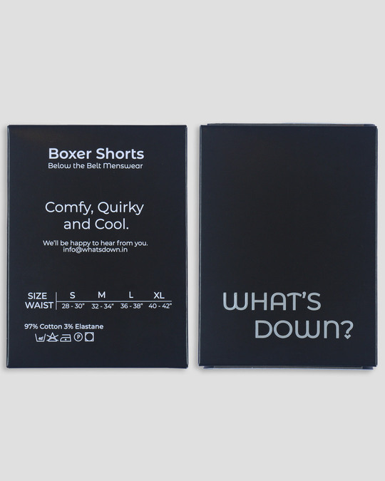 Buy What's Down | Red Geometric Pattern Boxer Shorts | Math Boxers ...