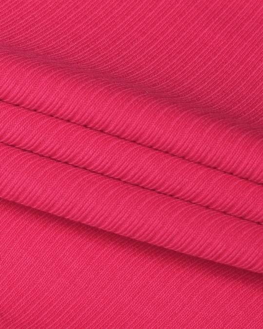 Buy Womens Pink Keyhole Neck Slim Fit Ribbed Top Online At Bewakoof