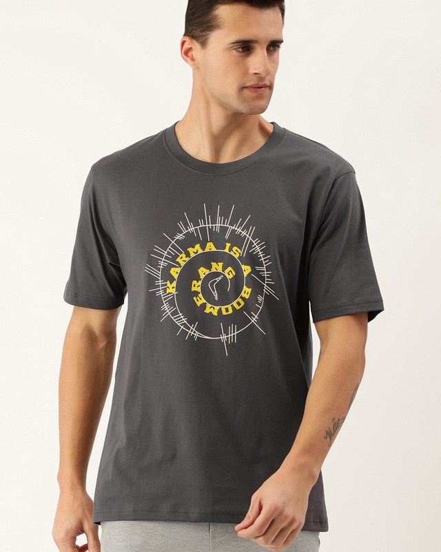 Oversized T Shirts: Buy Baggy T Shirts for Men Online