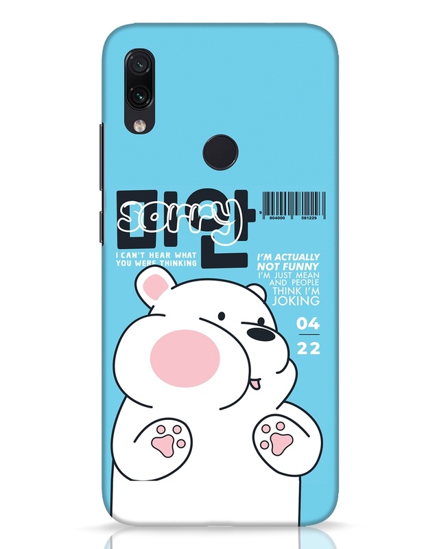 Buy Redmi Note 7 Pro Back Covers & Cases at Low Prices | Bewakoof