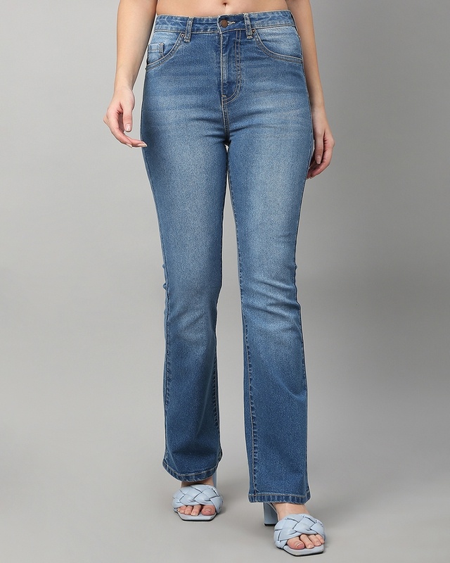Shop Trendy Bootcut Jeans for Women Online in India