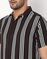 Buy Men's Black Striped Shirt for Men Black Online at Bewakoof