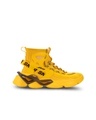 Buy Men's Yellow High-Top Sneakers Online in India at Bewakoof