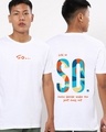 Buy Men's White So Typography T-shirt Online at Bewakoof