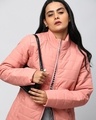 Buy Women's Pink Shell Jacket for Women Pink Online at Bewakoof