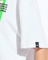 Buy Women's White Destination Goa Graphic Printed Oversized T-shirt ...
