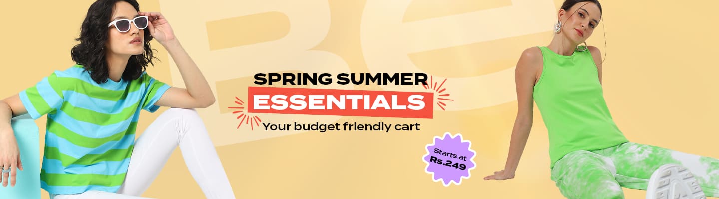 Latest Spring And Summer Collection For Women at Bewakoof